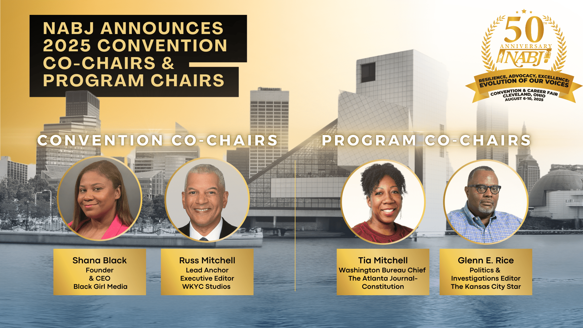 NABJ Announces 2025 Convention Co-Chairs and Theme – NABJ